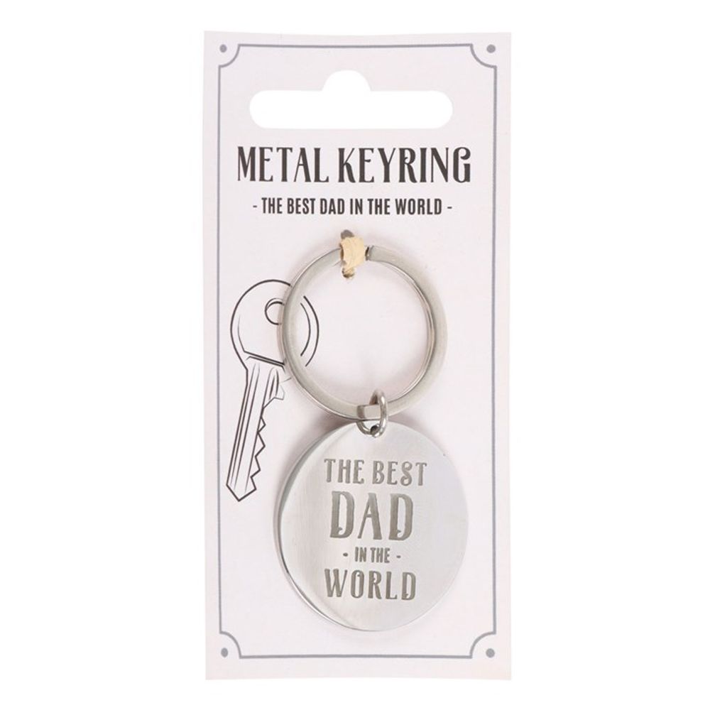 Best Dad in the World Keyring — The Present Picker